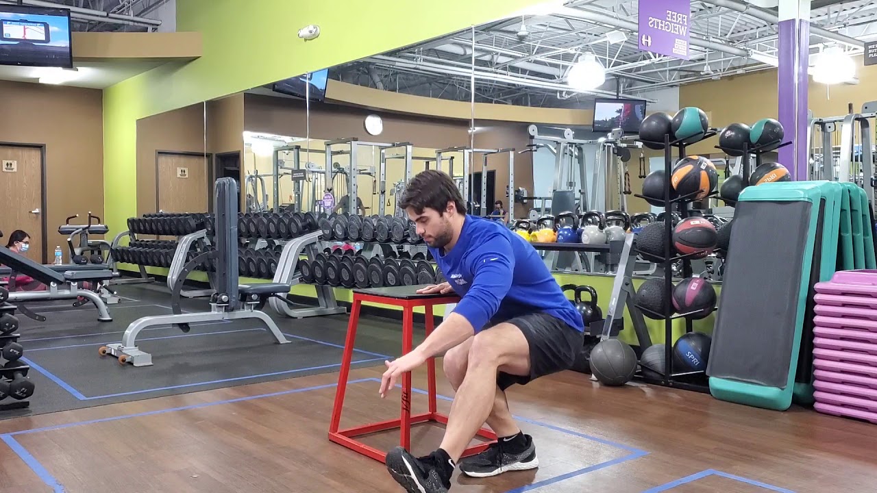 Supported Single Leg Squat Form - YouTube