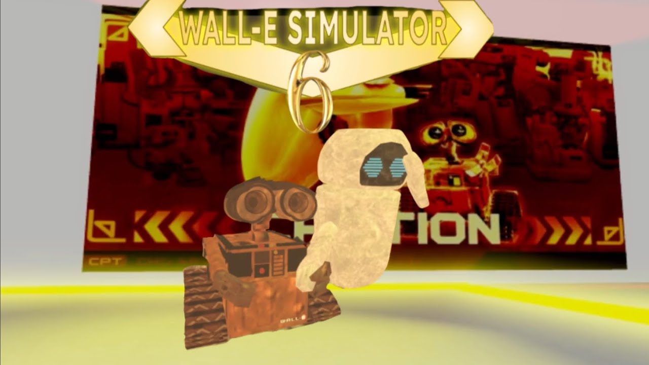 Wall-E Simulator 6 Full Game - Part 1. Roblox - YouTube