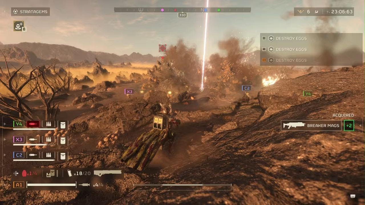 HELLDIVERS 2 Bug Mission - YouTube