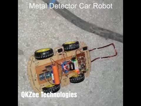Metal Detector Robotic Car control with Android Mobile App using with ...