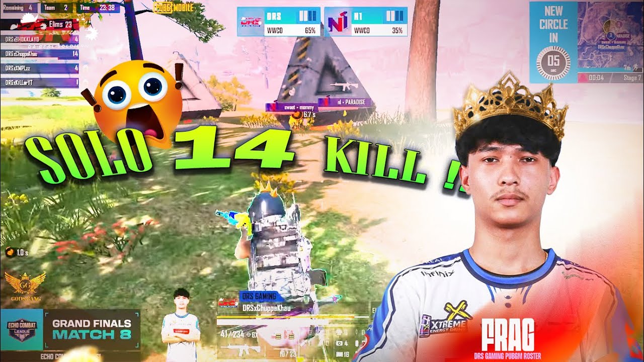 This Is How FRAGG Got 14 Solo Kills | DRS FRAGG Solo Domination 💥 - YouTube