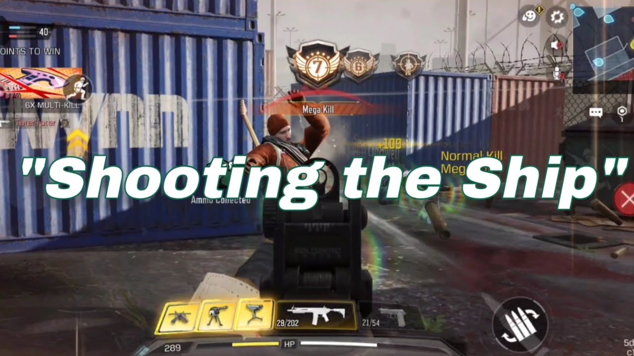 Shooting the Ship - Call of Duty Mobile - YouTube