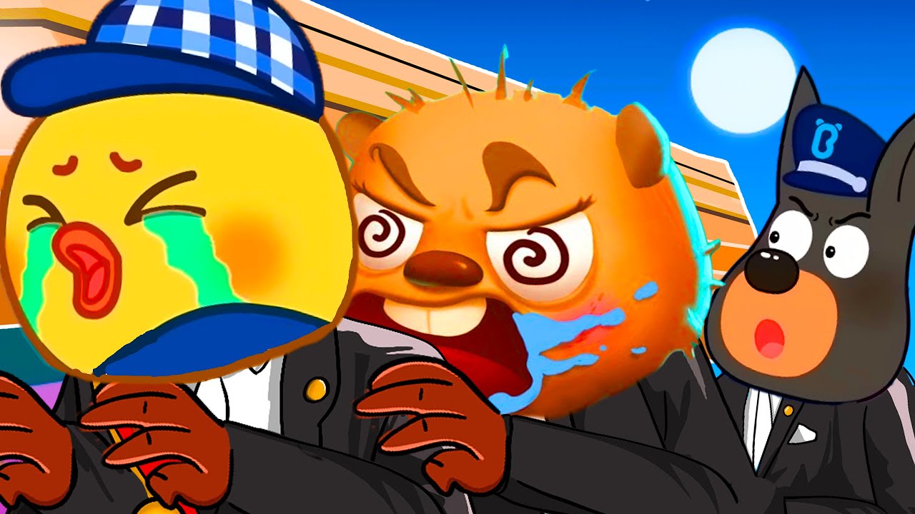 Sheriff Labrador Biting Monster is Coming | Coffin Dance Song (COVER ...