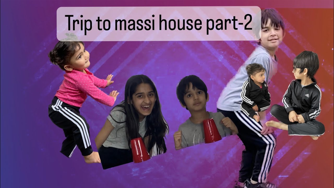 Trip to Evelyn’s massi house part-2 #kids #trip #enjoy - YouTube