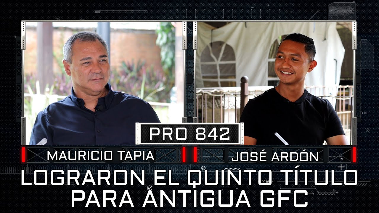 01 BANRURAL | ENTREVISTA CON EL DT MAURICIO TAPIA Y EL CAPITÁN DEL RECIENTE CAMPEÓN, JOSÉ ARDÓN ...