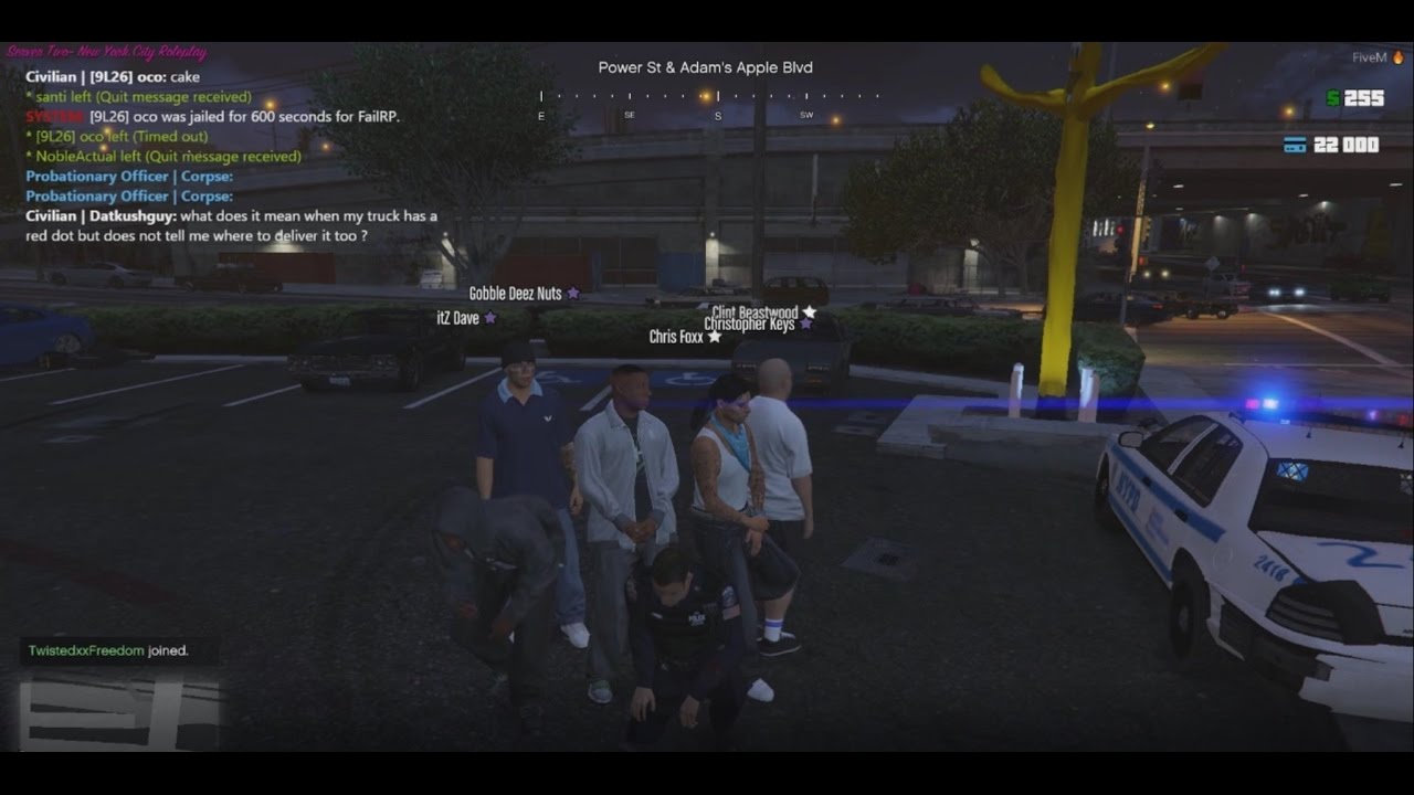 GTA V RP The Backstreet Boys - YouTube