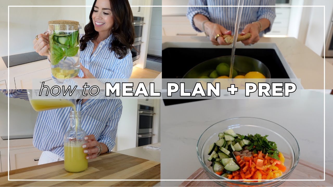 How I Meal Plan And Prep | HEALTHY MEAL IDEAS 🌱💫 - YouTube