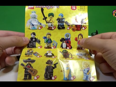 LEGO 16 серия минифигурок ОБЗОР ВСЕХ 16 ★★★ - YouTube