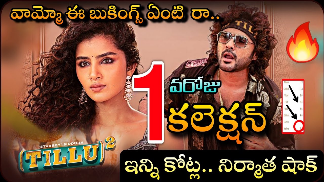 Tillu Square First day Collections | Siddu Tillu Square 1st Day ...