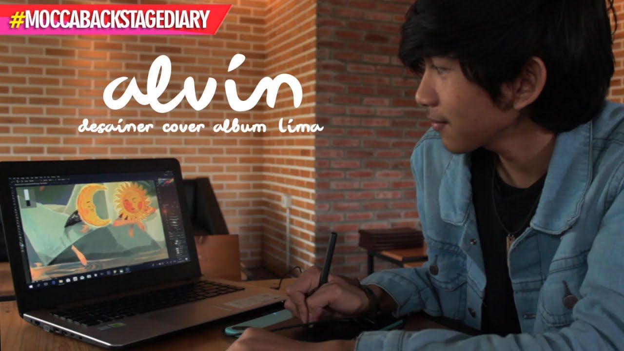 Alvinxki, Desainer Cover Album Mocca - Lima #MoccaBackstageDiary - YouTube