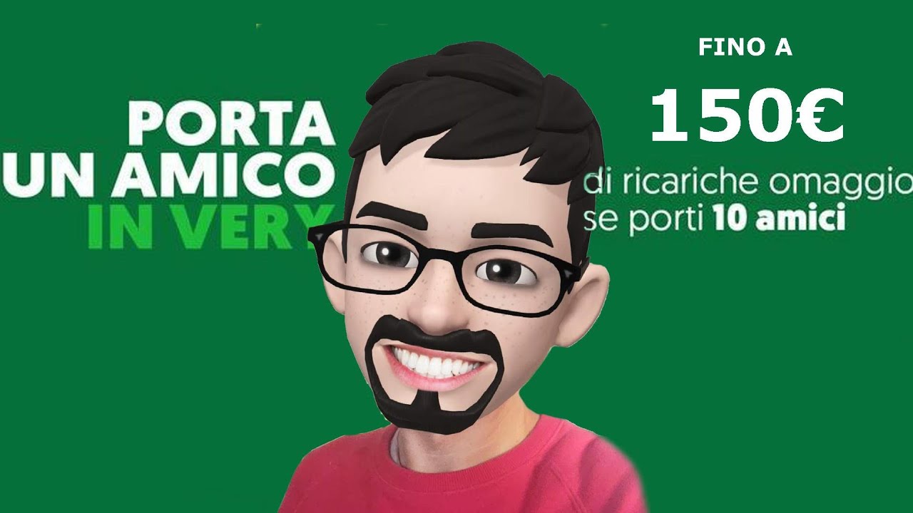Fino a 150€ di RICARICA GRATIS con VERY MOBILE - YouTube