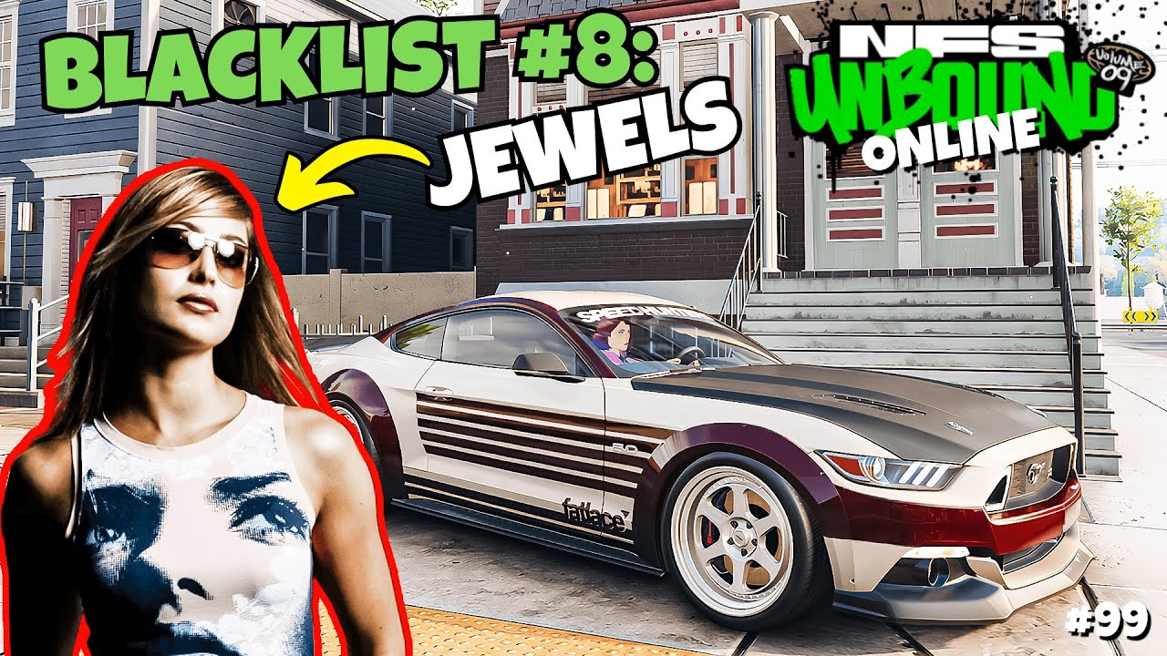 BLACKLIST ARAÇLARI 8: JEWELS' S CUSTOM FORD MUSTANG GT | Need For Speed ...