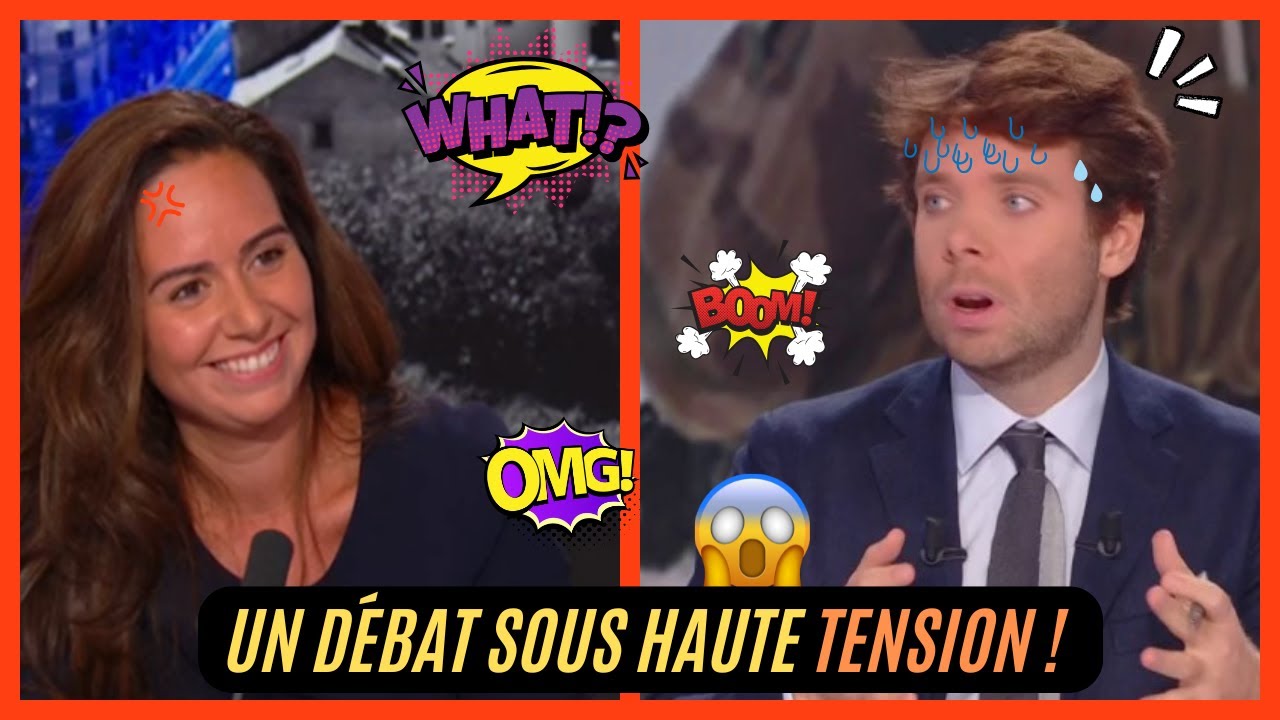 Sarah Knafo ÉCRASE Benjamin Duhamel en direct, il ne sait plus quoi ...