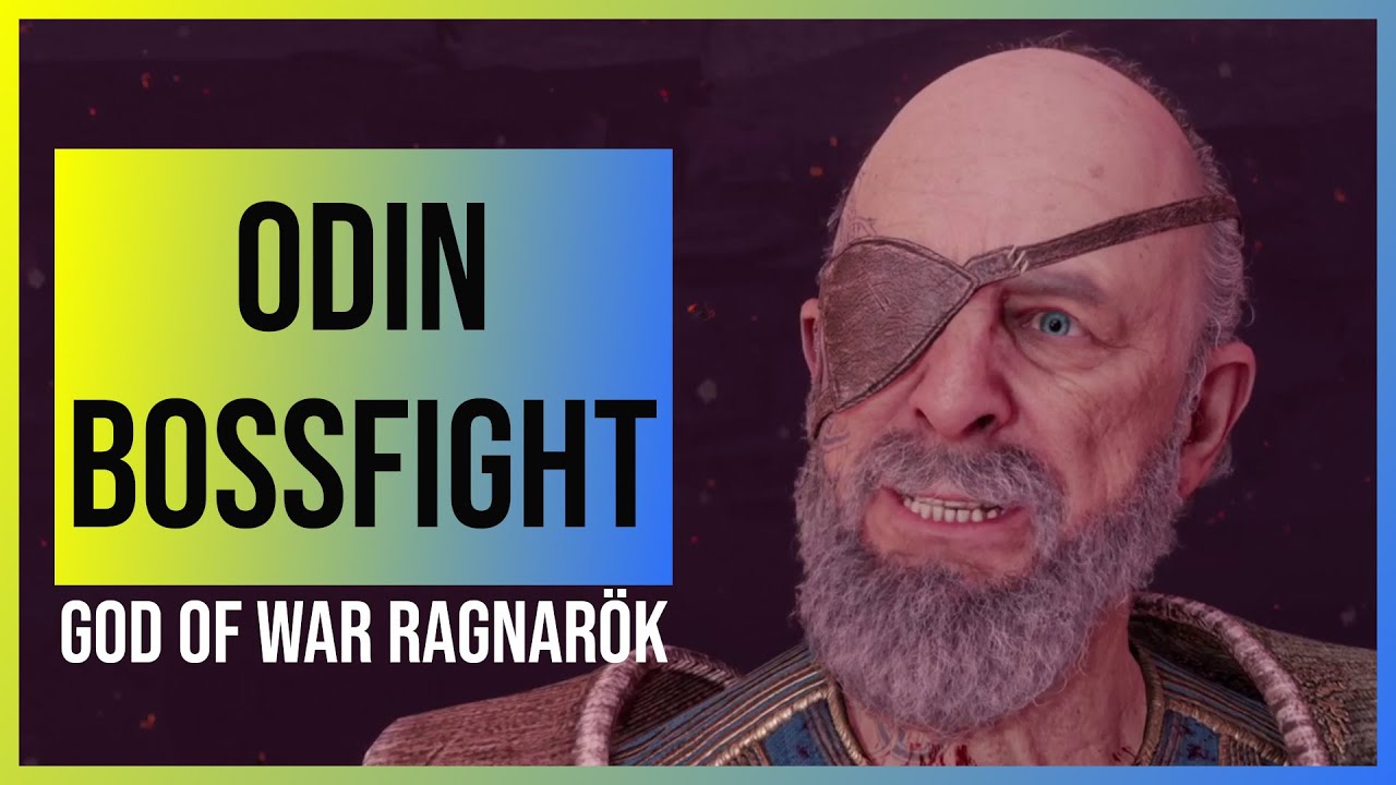 God of War Ragnarok: Odin Boss Fight (Full Gameplay, No Commentary ...