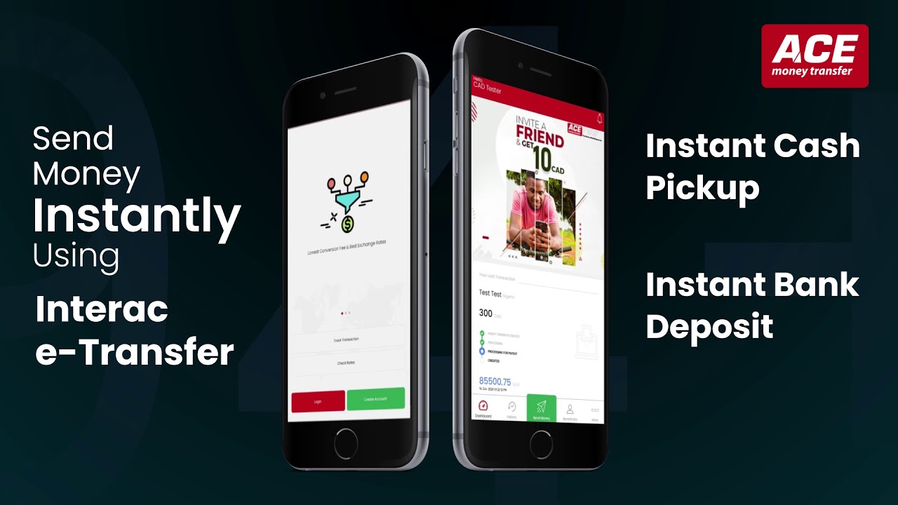 ACE Money Transfer Mobile App | Send Money Online - YouTube