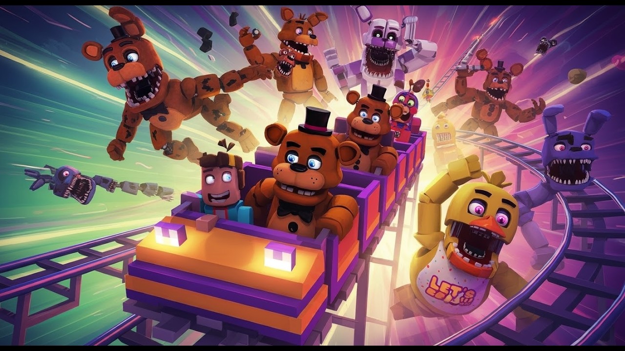 Five nights at Freddy's: The ride - Minecraft [HD] - YouTube