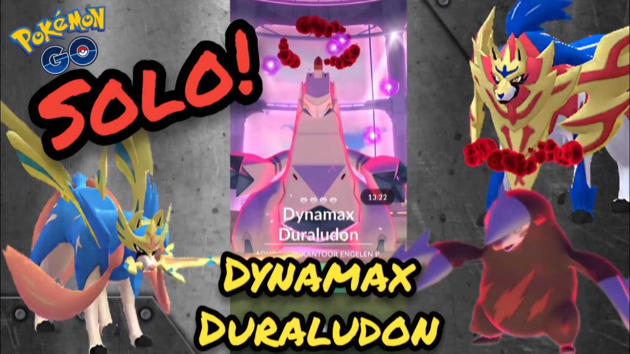 How to SOLO Dynamax Duraludon in Pokémon GO | Raid Guide & Best ...