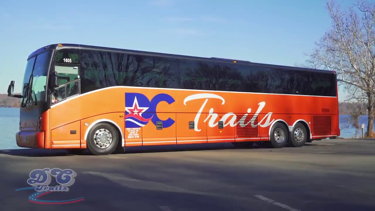 DC Trails Bus Tours Washington, DC - Our Fleet - YouTube
