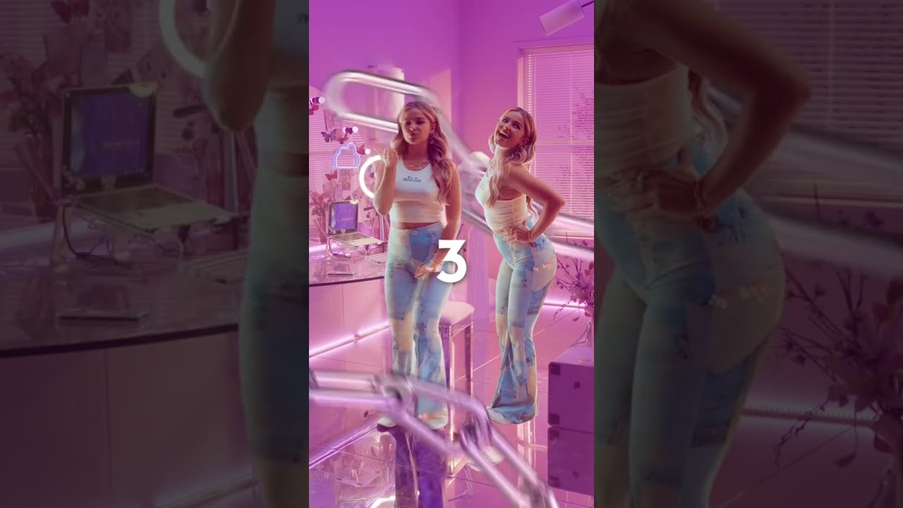 Addison Rae Pandora ME challenge Tik Tok trends #shorts - YouTube