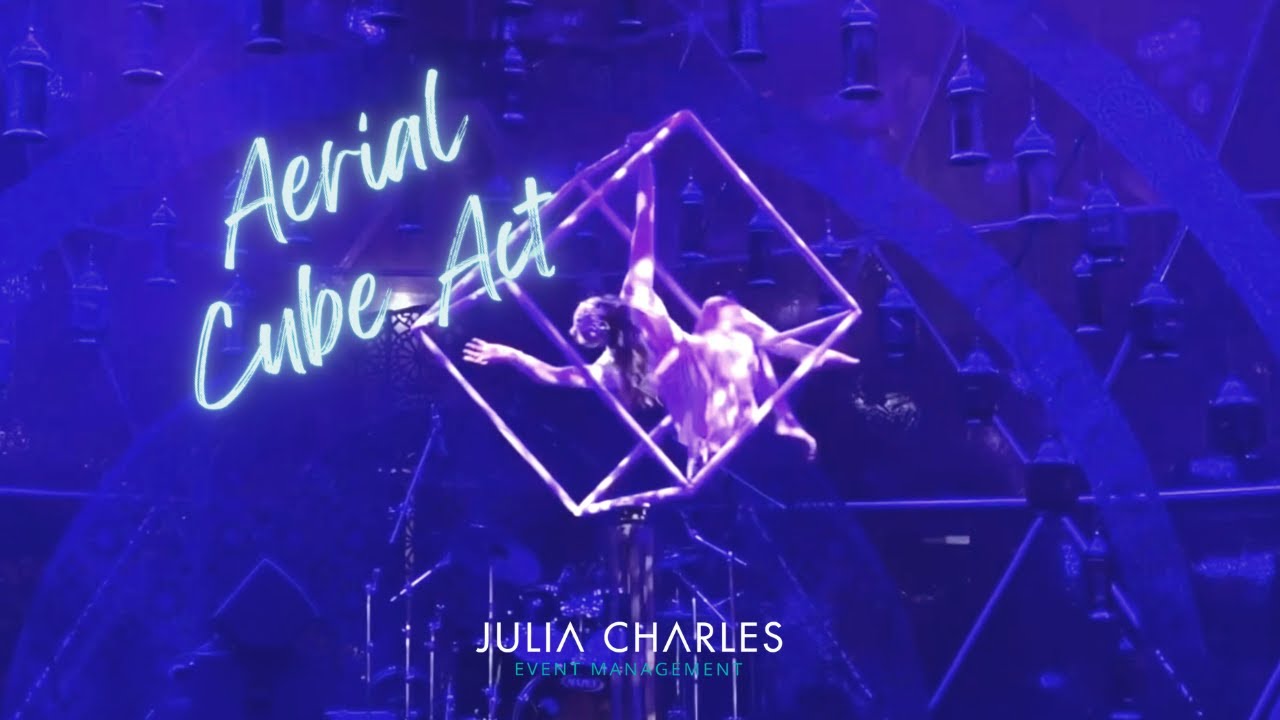 Freestanding Aerial Cube Act | Unique and Hypnotic Aerialist for Hire ...