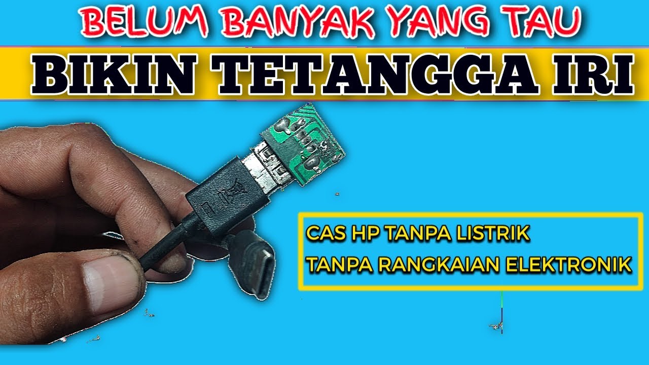 CAS HP OTOMATIS TANPA LISTRIK - YouTube