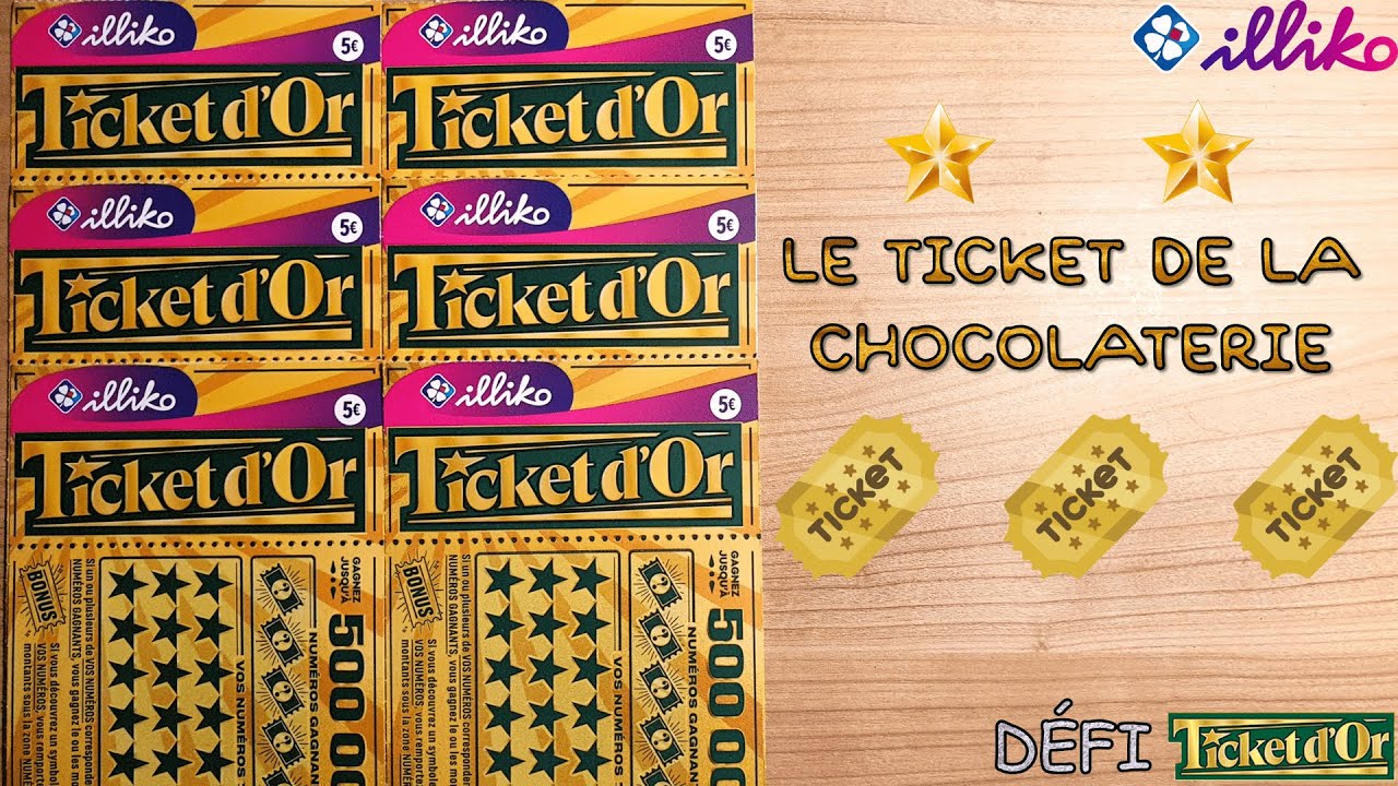 🎟️ Chocolaterie - Spécial "Ticket d'Or" • FDJ/Illiko 🎟️ - YouTube