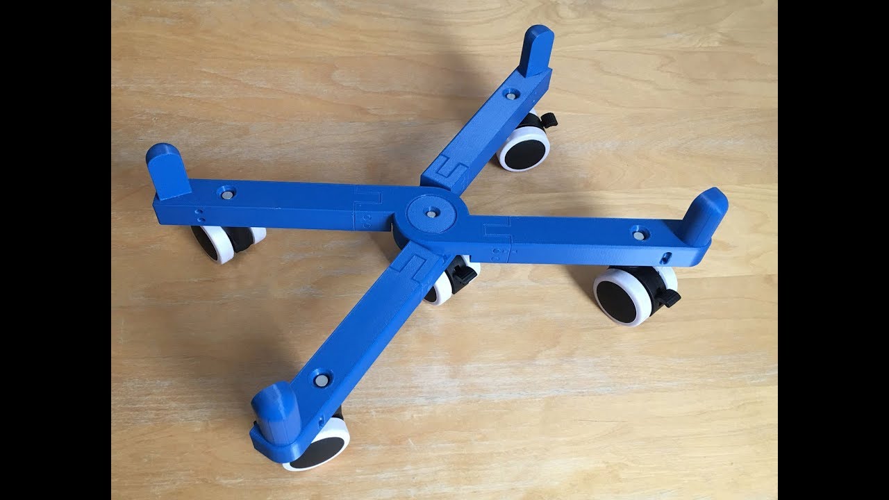 3D printed Adjustable PC Stand Mobile - YouTube