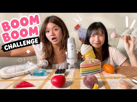 ASMR Boom Boom Challenge With Friend! 💣💥 (Part 2)
