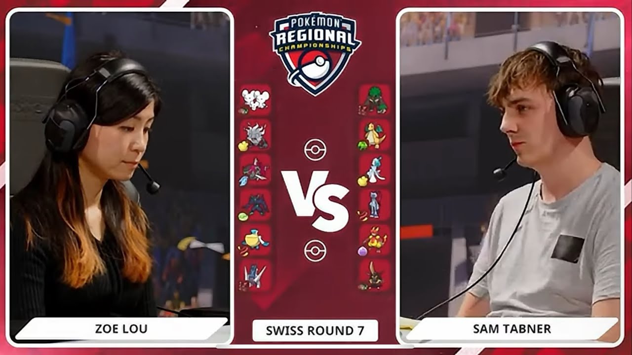 Zoe Lou VS Sam Tabner VGC Day 1 | 2025 Pokémon Lille Regional ...