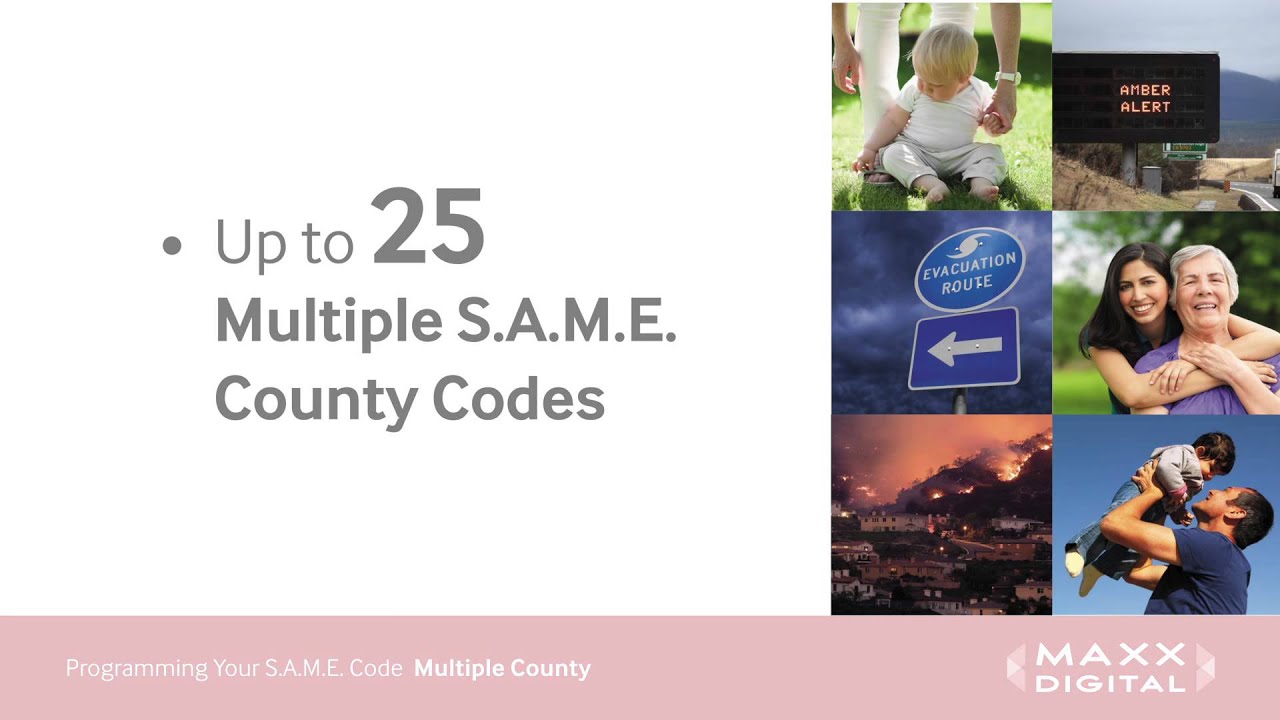 Maxx Digital Automatic Alert Weather Radio Instructional Video Series ...