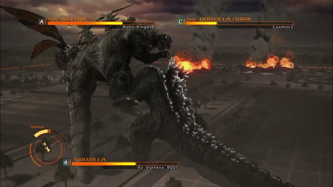Godzilla vs Battra vs Godzilla 1964 (Godzilla ps4) - YouTube