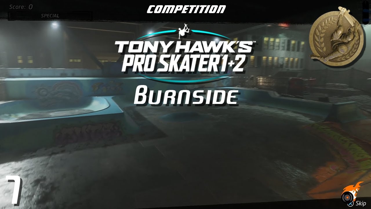 Tony Hawk's Pro Skater 1 + 2 Burnside Portland Walkthrough #7 - YouTube