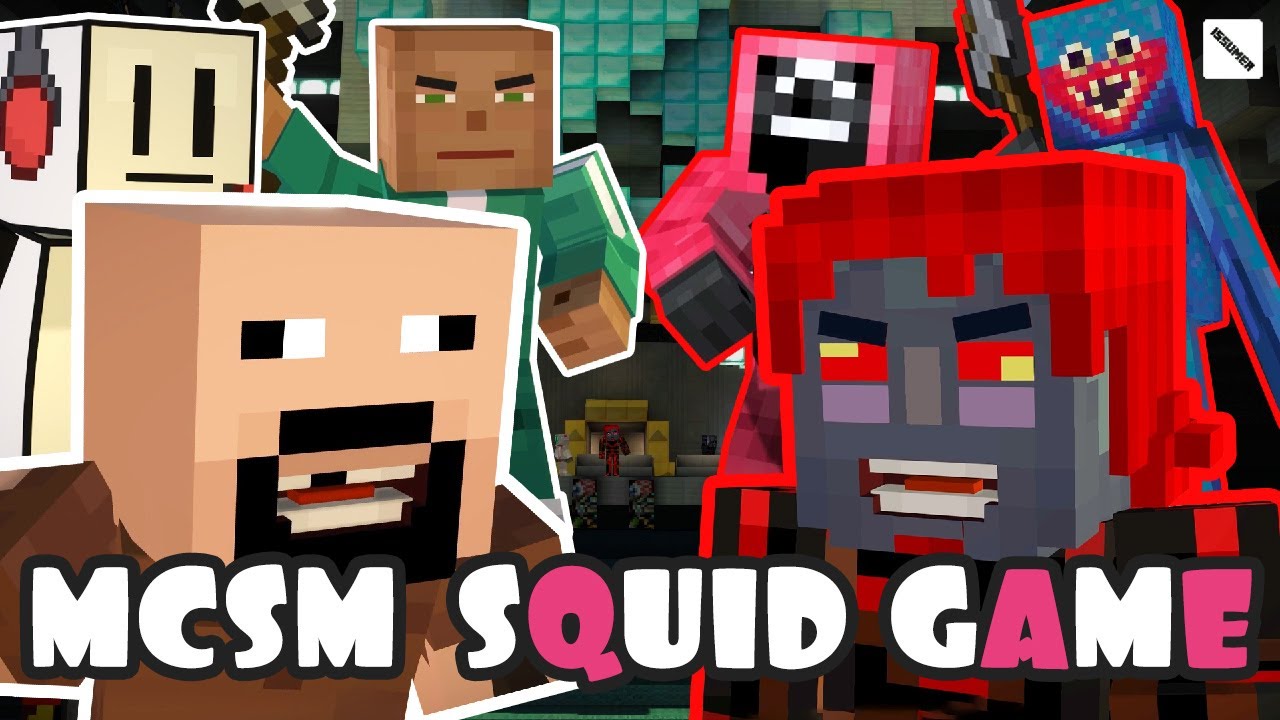 Notch The King of MCSM BREAKS Idiot Admin's Squid Game! - Minecraft ...