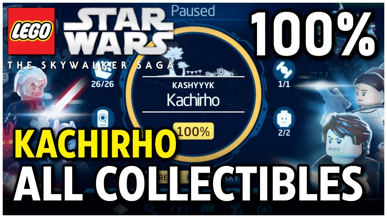 Kachirho: All Collectibles 100% Guide - LEGO Star Wars The Skywalker ...