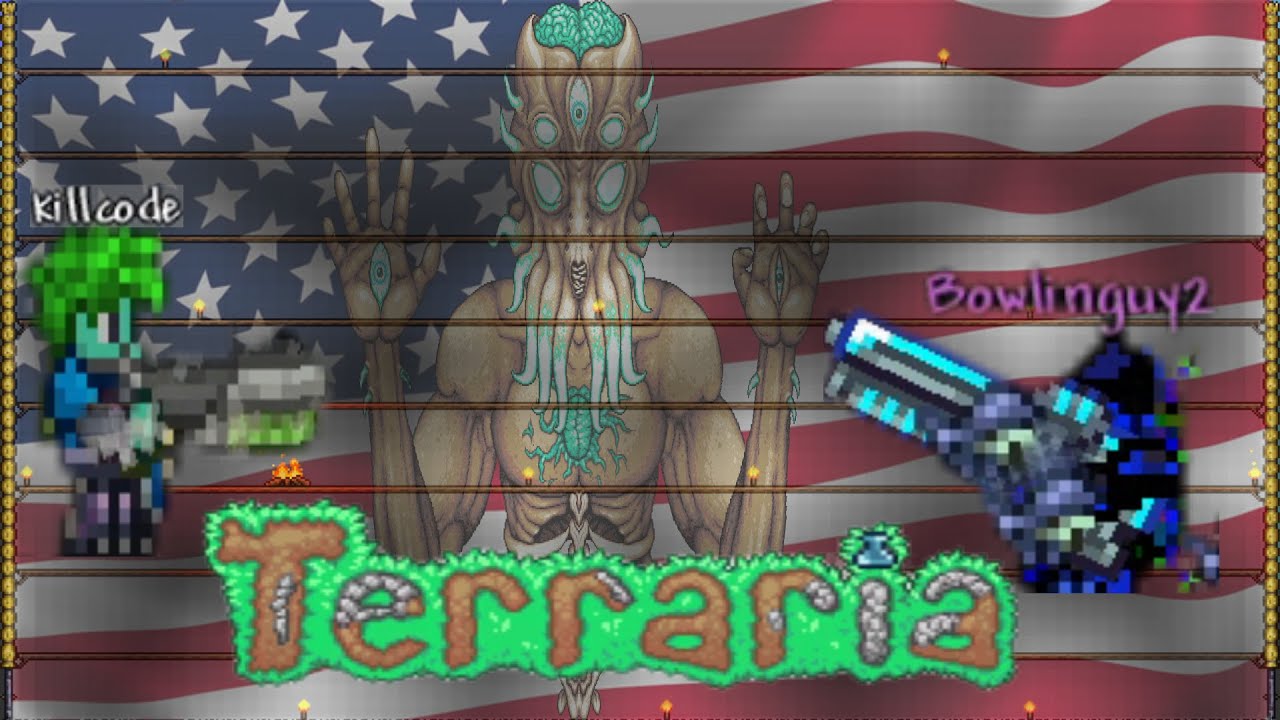 The UCL play Terraria the American way - YouTube