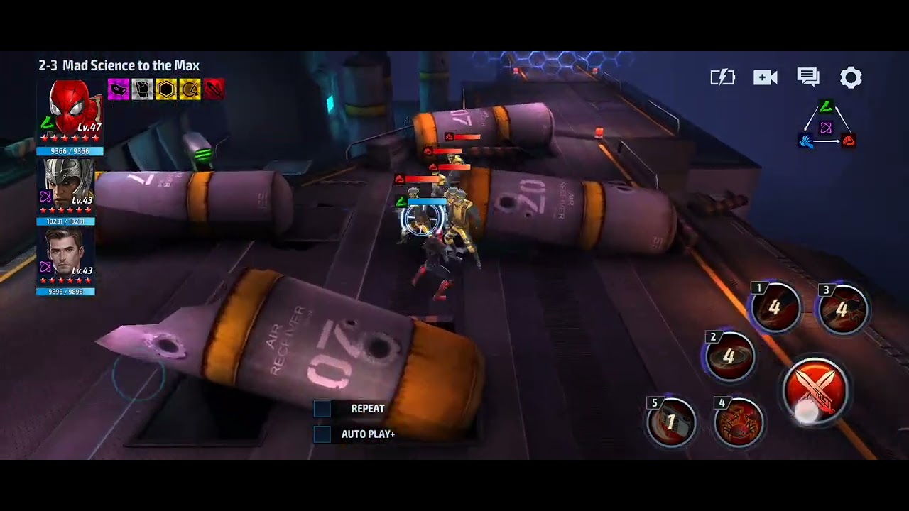 Marvel Future Fight | Story mode - Dimensional Clash 2-3 | Team Iron ...