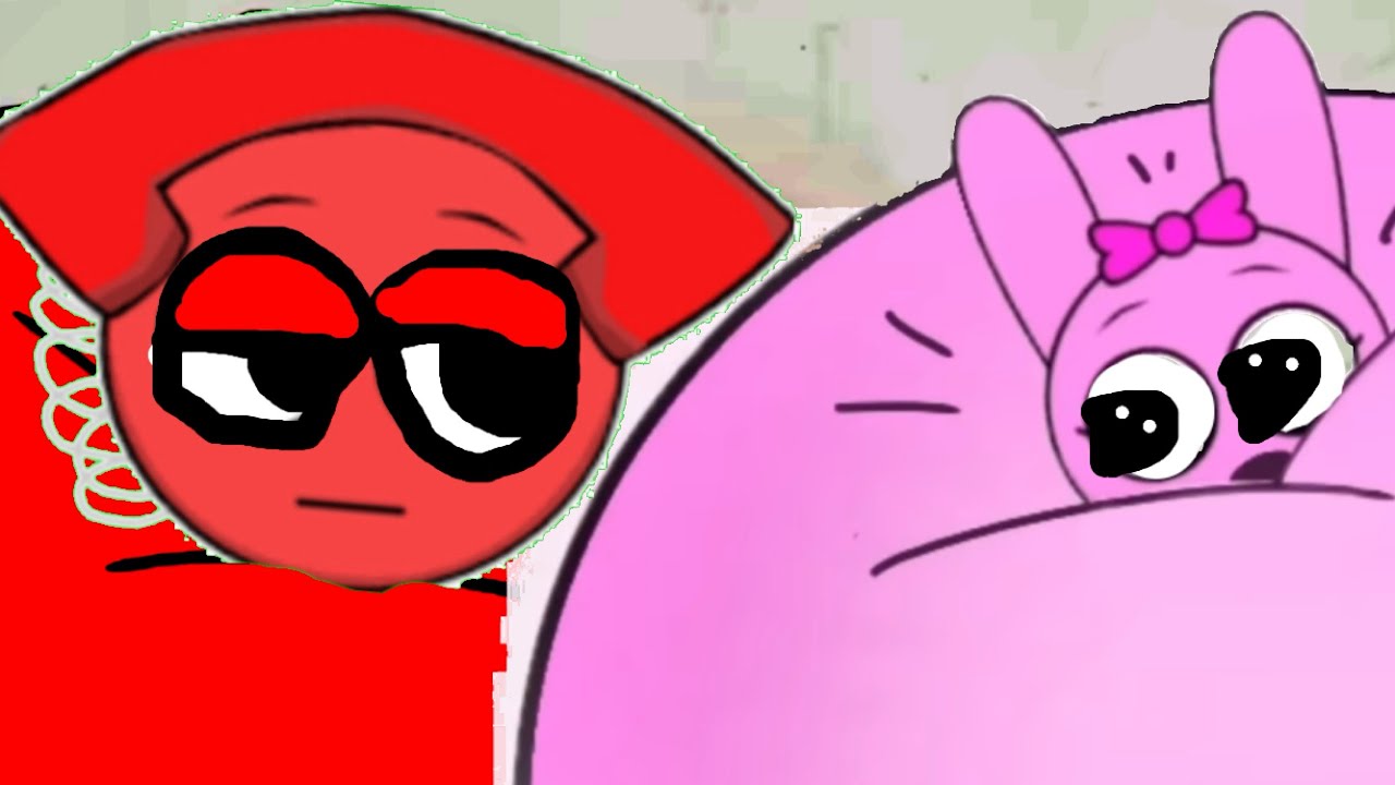 Sprunki tele inflation P balloon blood warning - YouTube