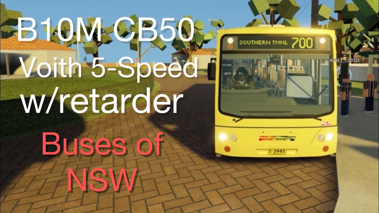 Roblox Buses of NSW | B10M CB50 Voith Retarder (Route 700) - YouTube