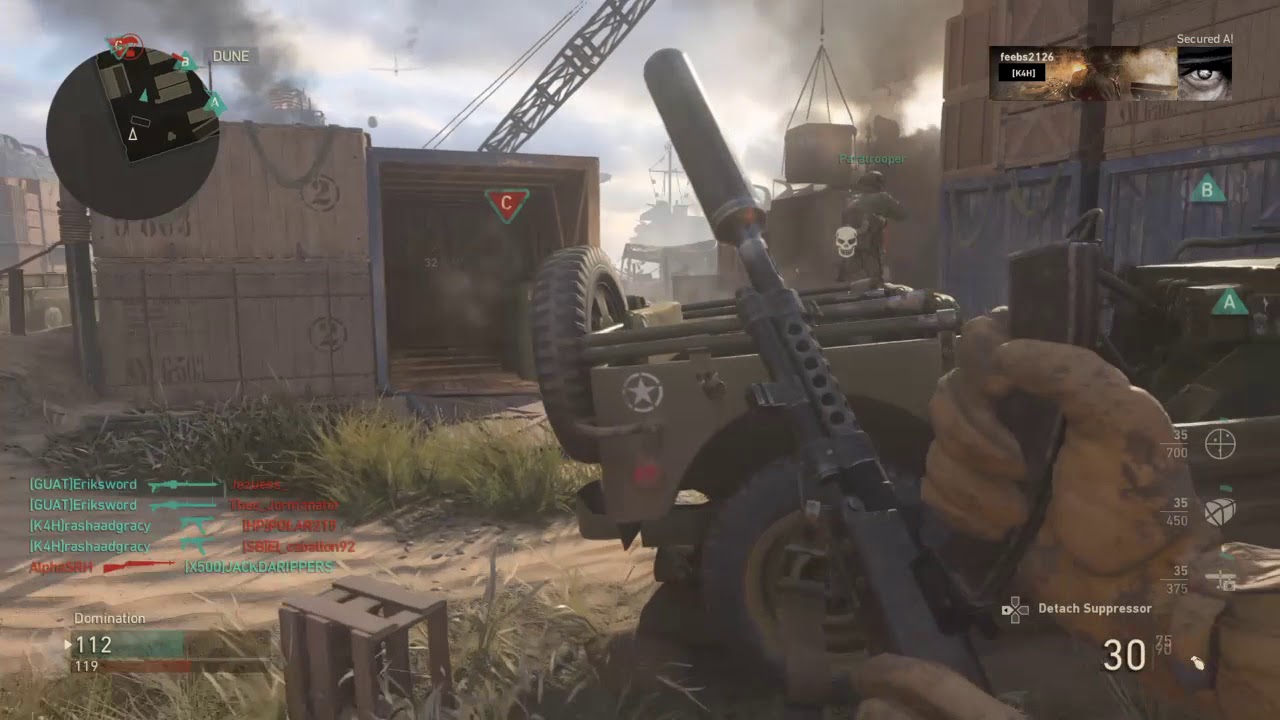 Call of Duty ww2 shipment 1944 - YouTube