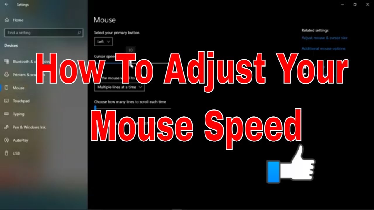 WHOA 😳 This is the easiest and faster way to Adjust your mouse cursor ...