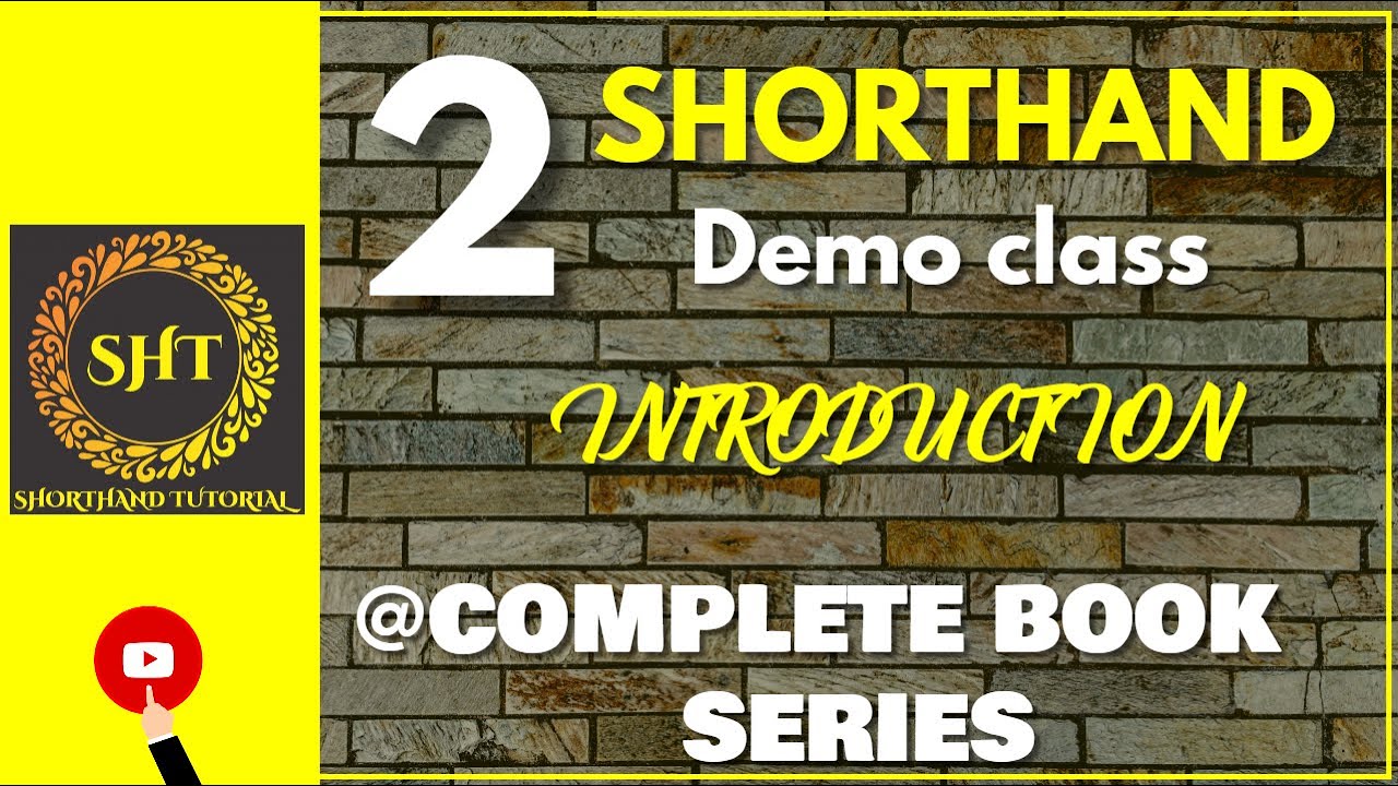 #SHORTHAND FULL COURSE | Pitman New Era | LEARN ONLINE | | DEMO CLASS ...