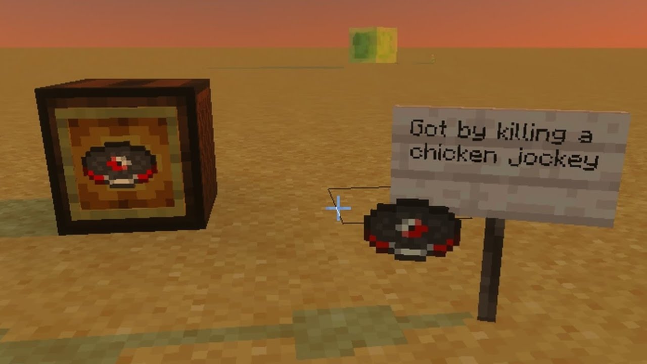 LAVA CHICKEN music disc (Minecraft Preview) - YouTube