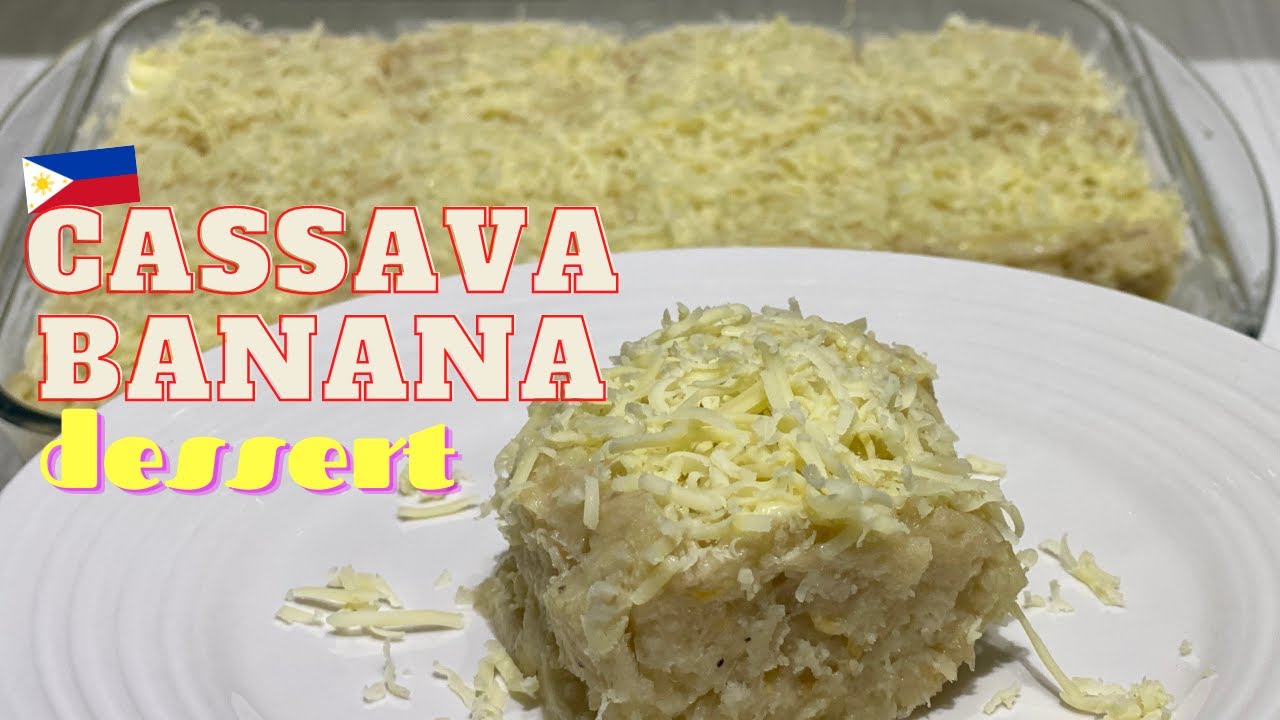 Nilupak na Balinghoy at Saging na Saba Recipe | Mashed Cassava and ...