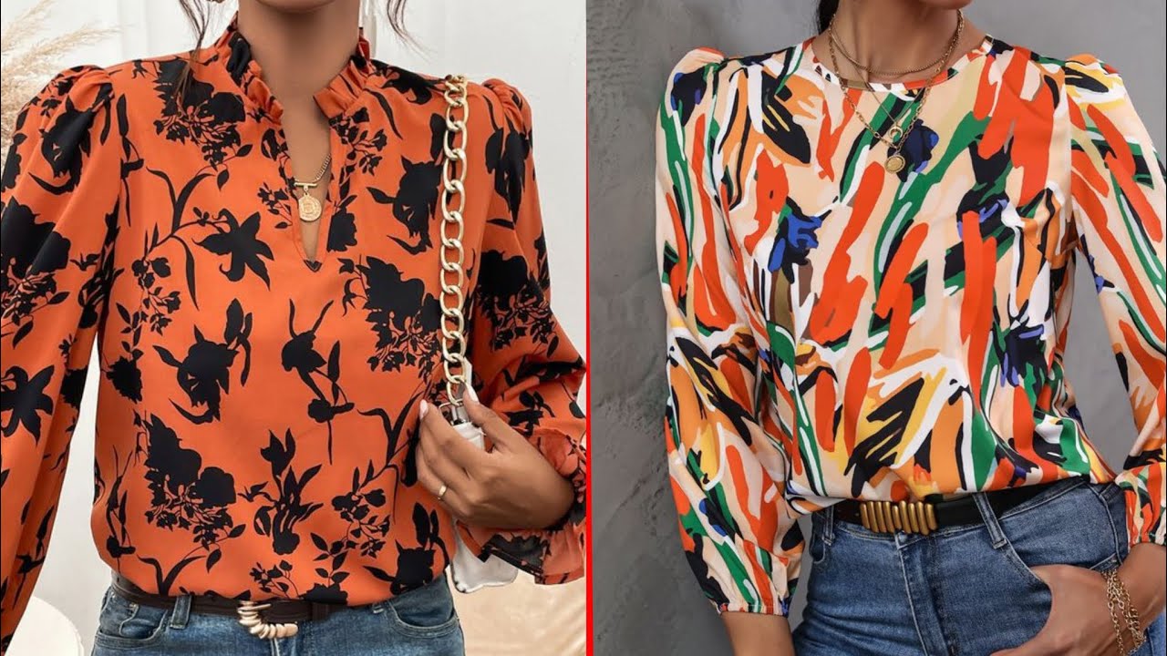 BLUSAS DE MODA 2024 | TENDENCIAS DE BLUSAS para mujer 2024 /moda ...