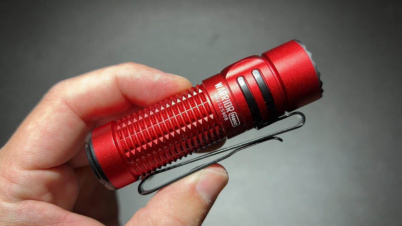OLIGHT WARRIOR NANO RED ครีสมาส 2023 - YouTube