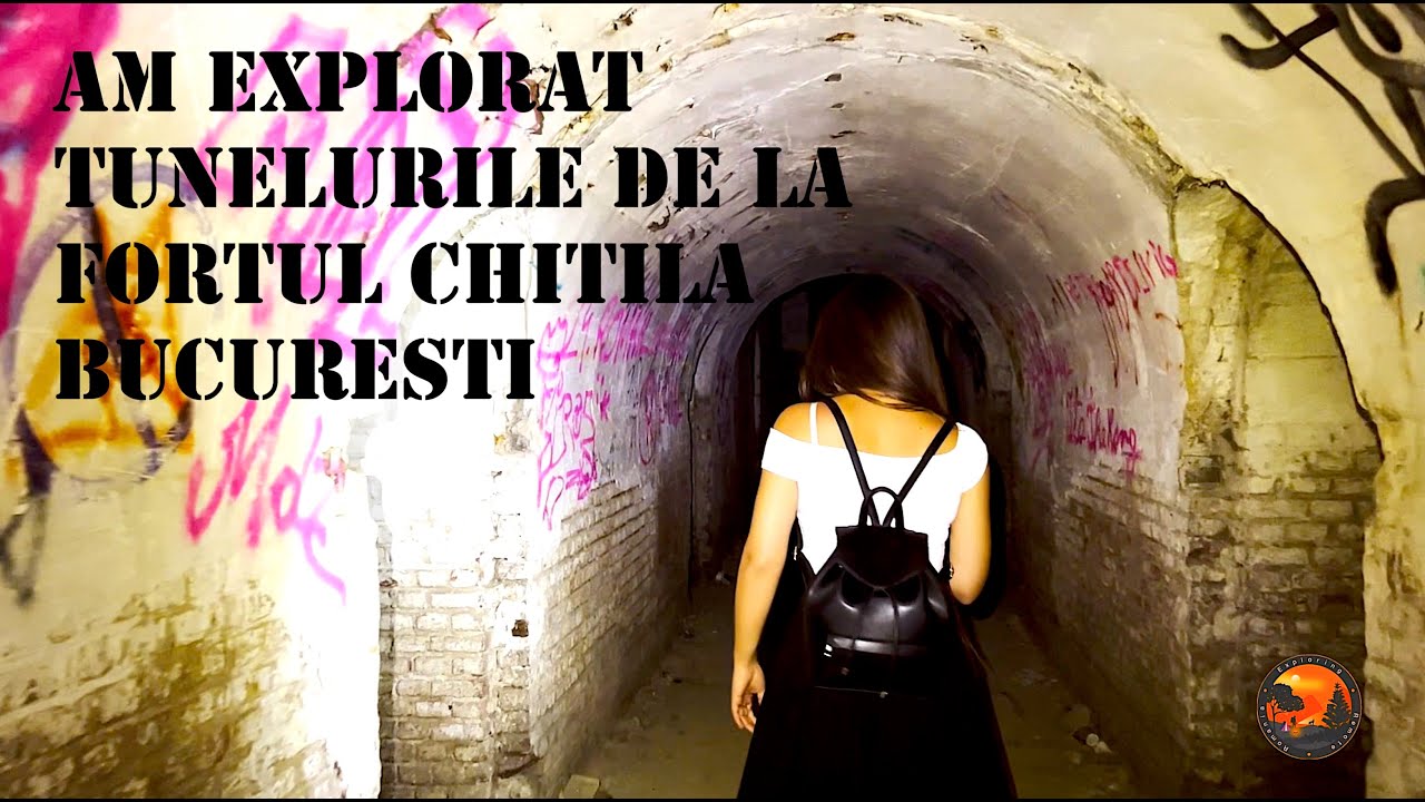 Am explorat tunelurile din 1880 de la Fortul Chitila din Bucuresti ...