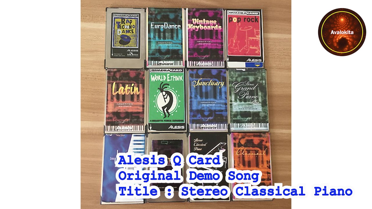 Alesis Q Card Original Demo Song - Stereo Classical Piano - YouTube