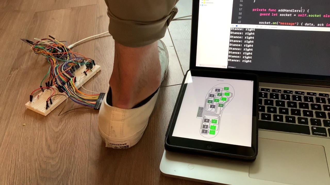 Smart Shoe Insoles - Machine Learning (Create ML + Core ML) - YouTube
