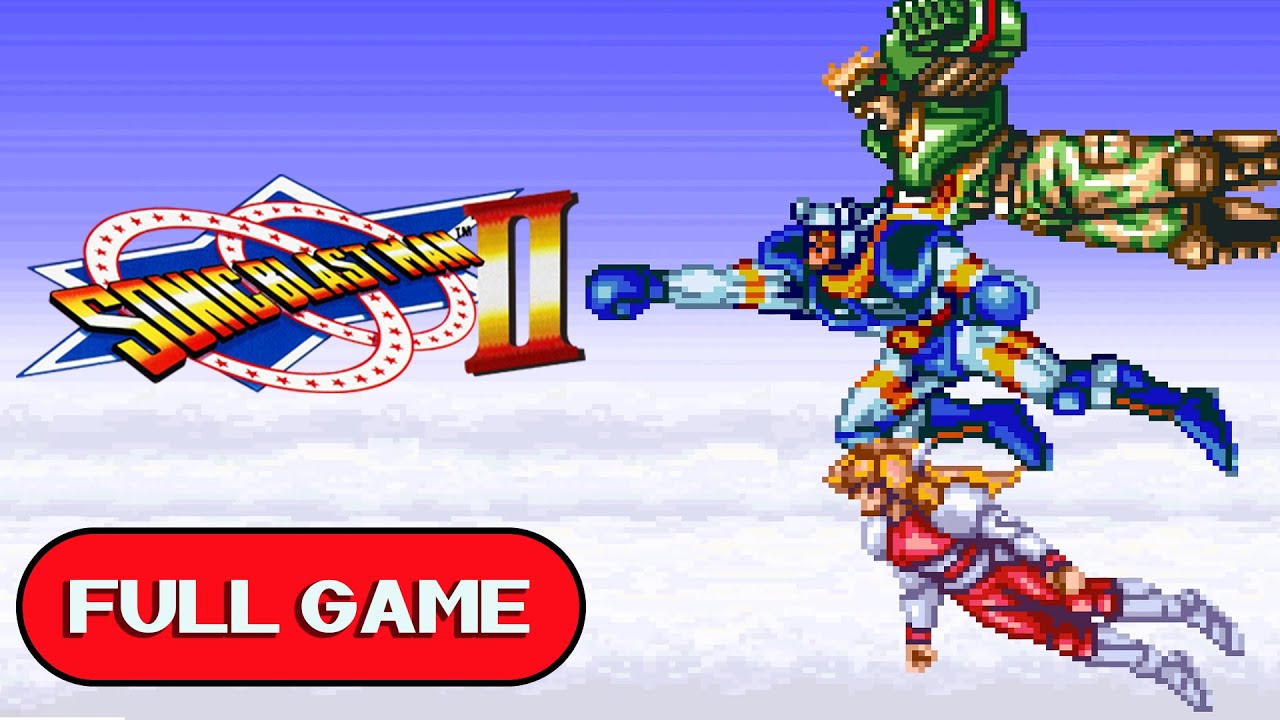 Sonic Blast Man II SNES FULL GAME Longplay Gameplay Walkthrough Playthrough VGL - YouTube