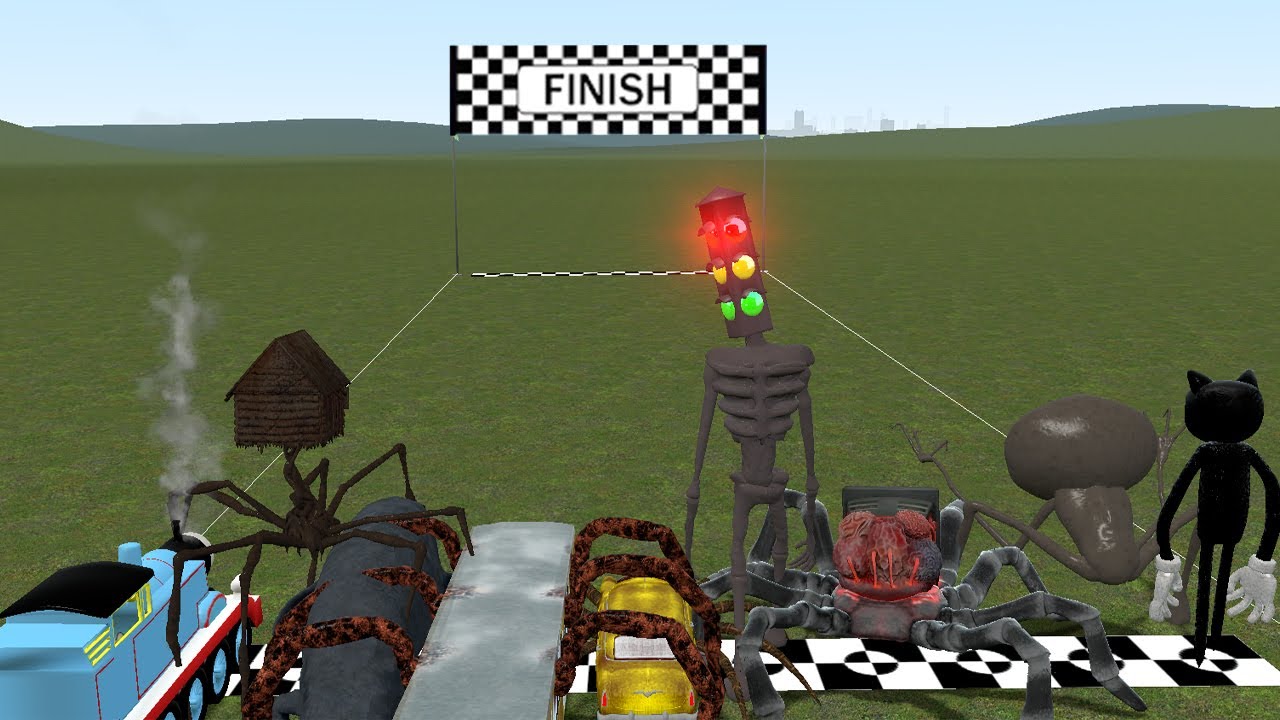 WHO THE FASTEST TREVOR HENDERSON MONSTER in Garry's Mod! - YouTube